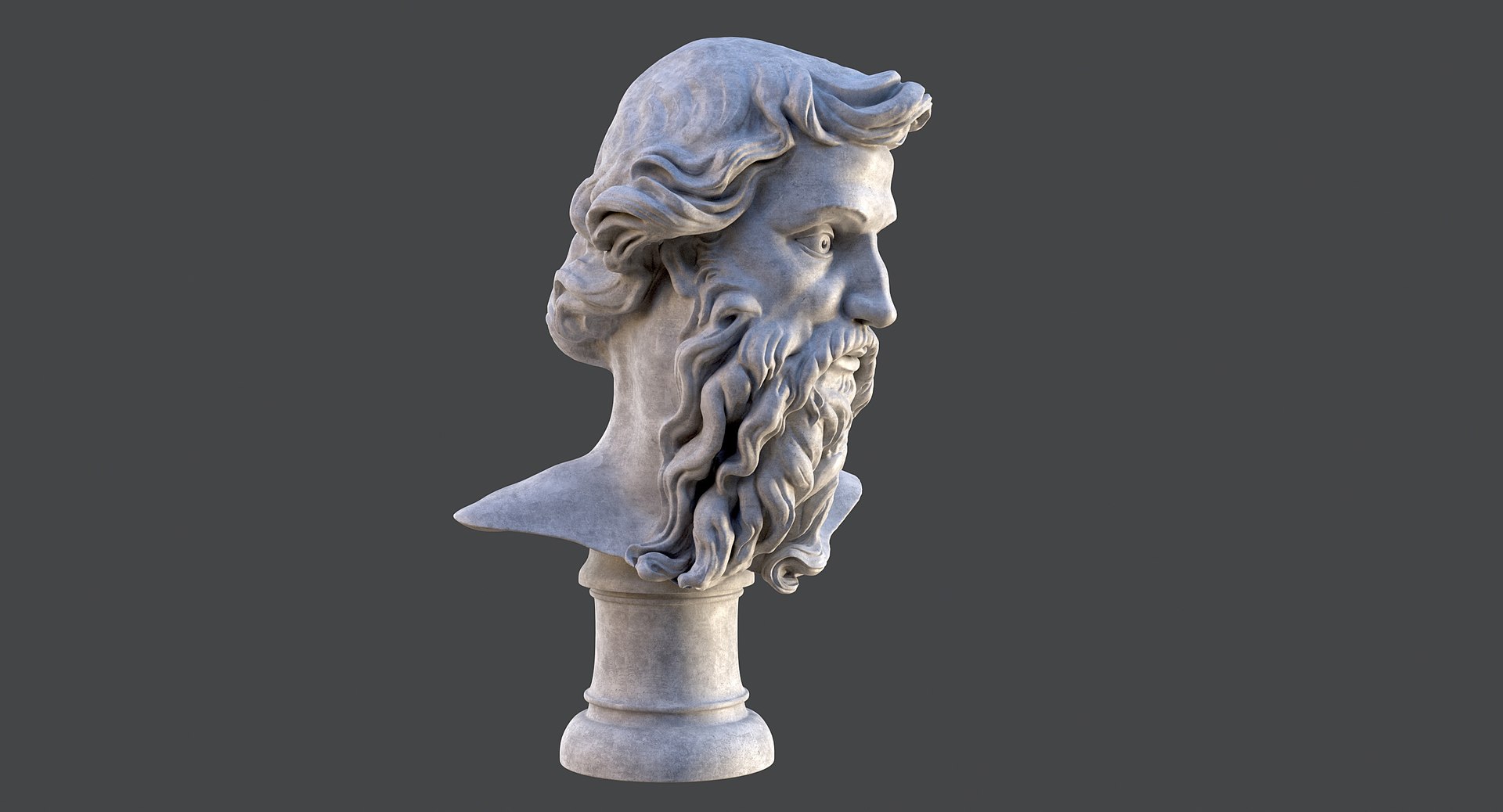 3D saint paul vatican head - TurboSquid 1346785