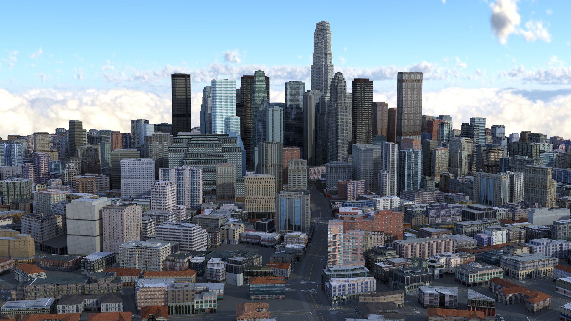 City 77 3D Model - TurboSquid 2072630