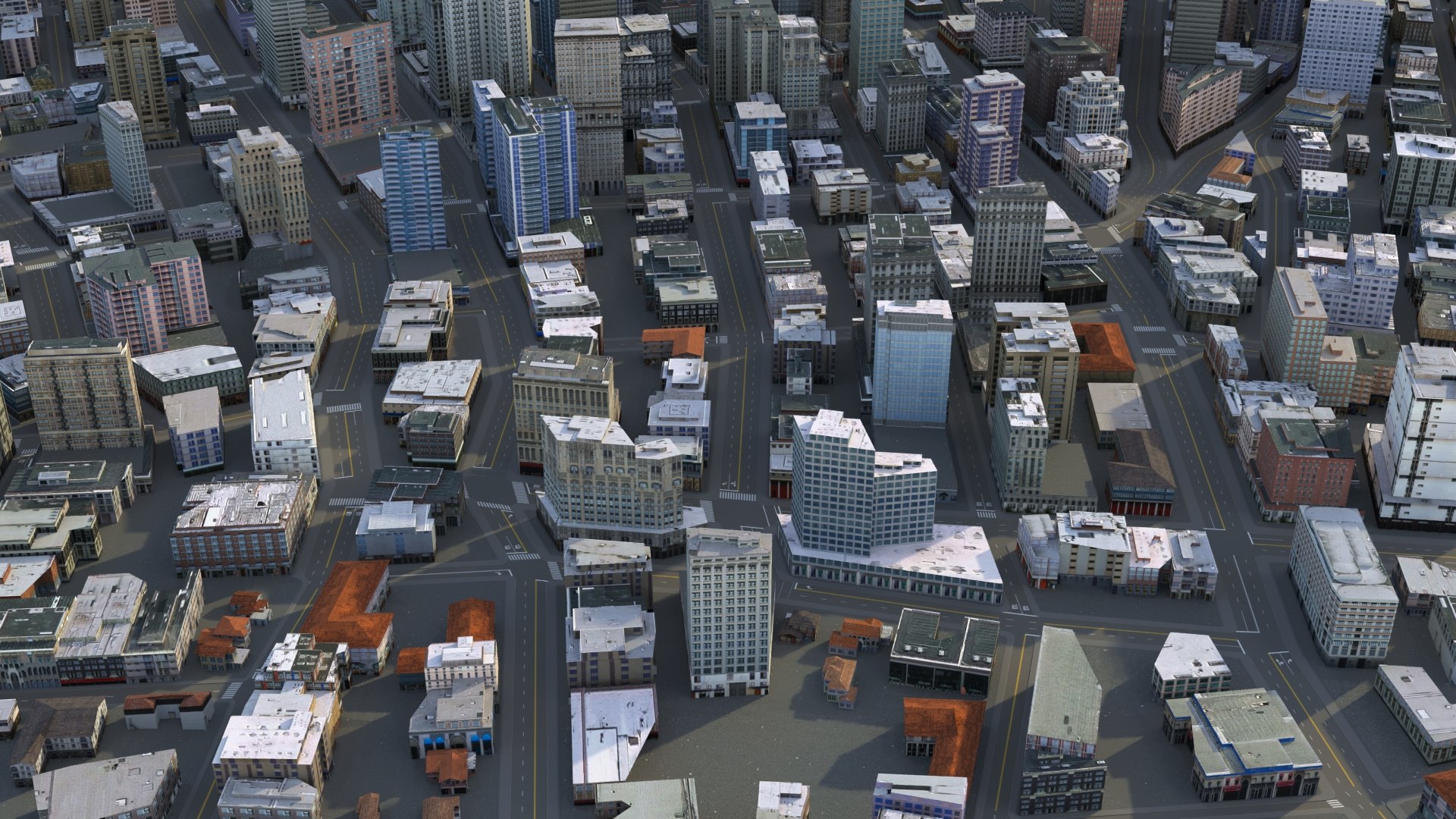 City 77 3D Model - TurboSquid 2072630