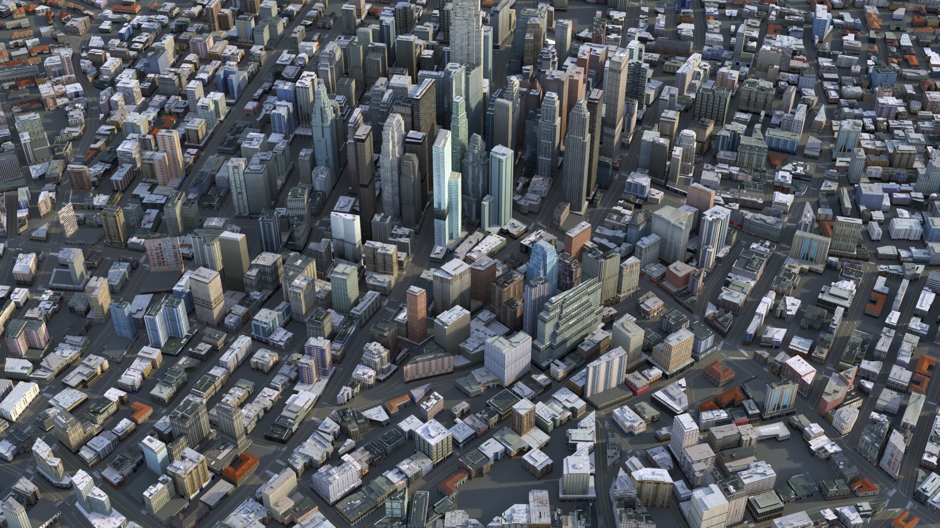 City 77 3D Model - TurboSquid 2072630