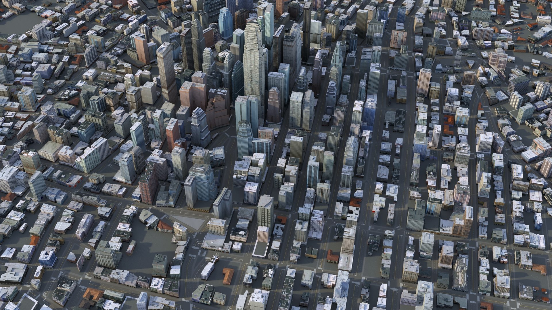 City 77 3D Model - TurboSquid 2072630