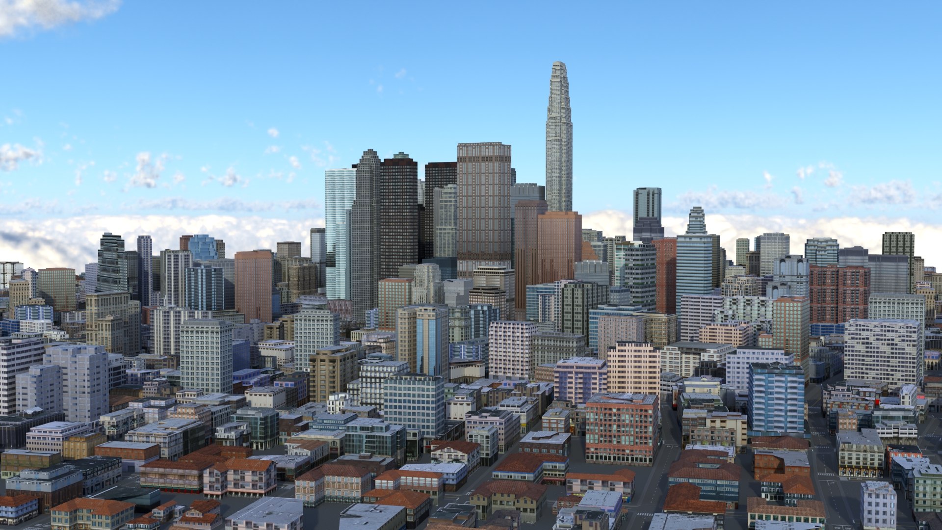 City 77 3D Model - TurboSquid 2072630