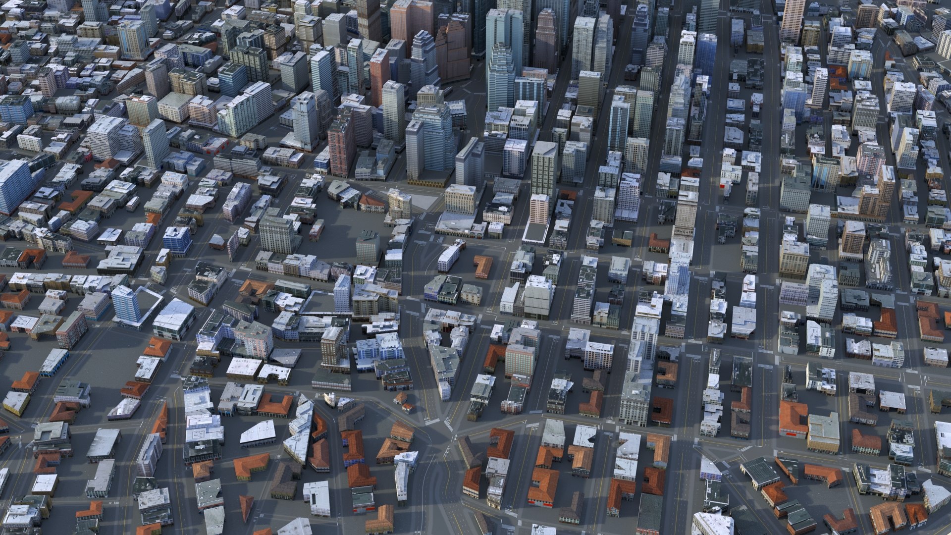 City 77 3D Model - TurboSquid 2072630