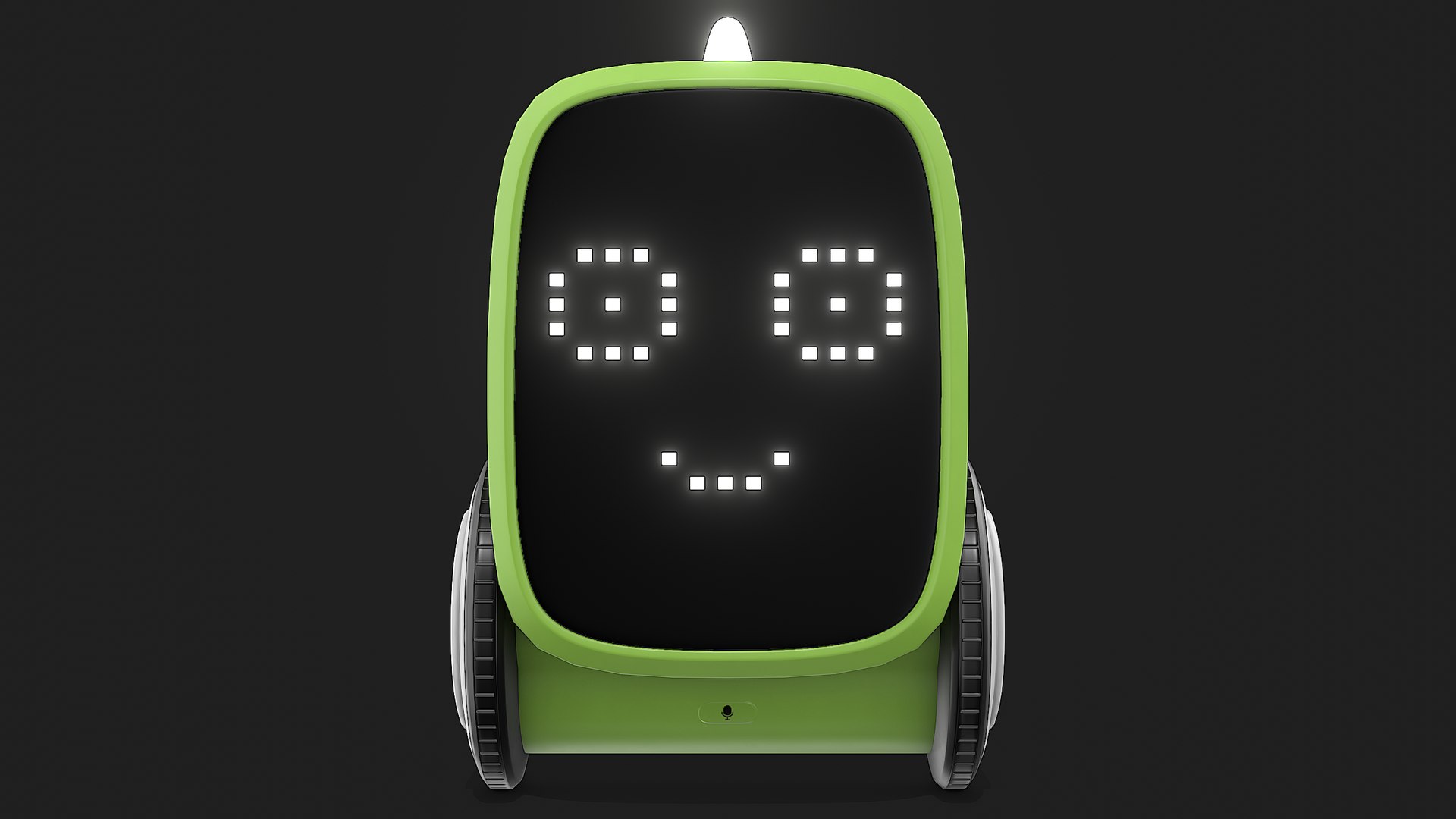 Green Small Cute Robot Toy 3D Model - TurboSquid 2133867