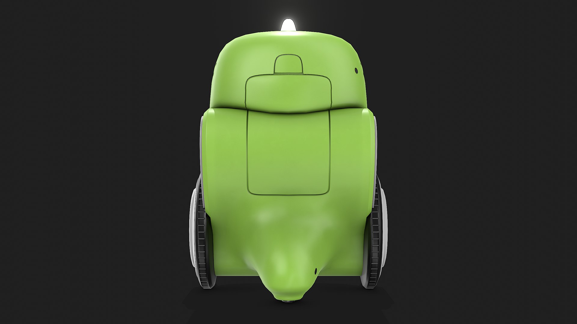 Green Small Cute Robot Toy 3D Model - TurboSquid 2133867