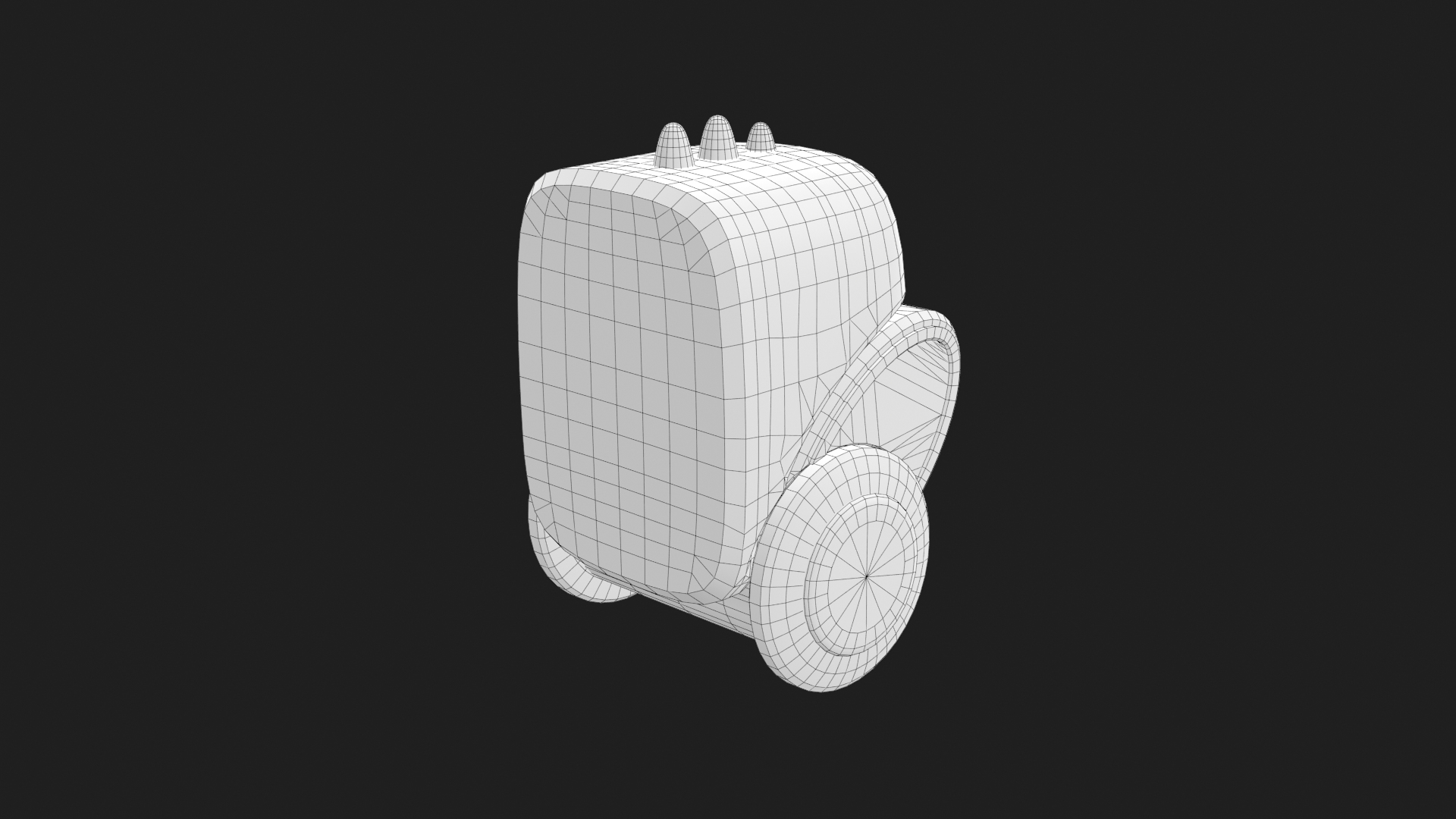 Green Small Cute Robot Toy 3D Model - TurboSquid 2133867