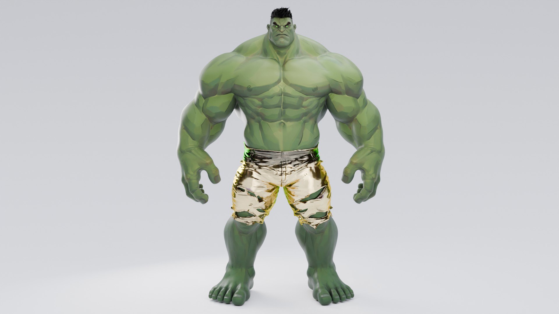 3D The Incredible Hulk - TurboSquid 2346942