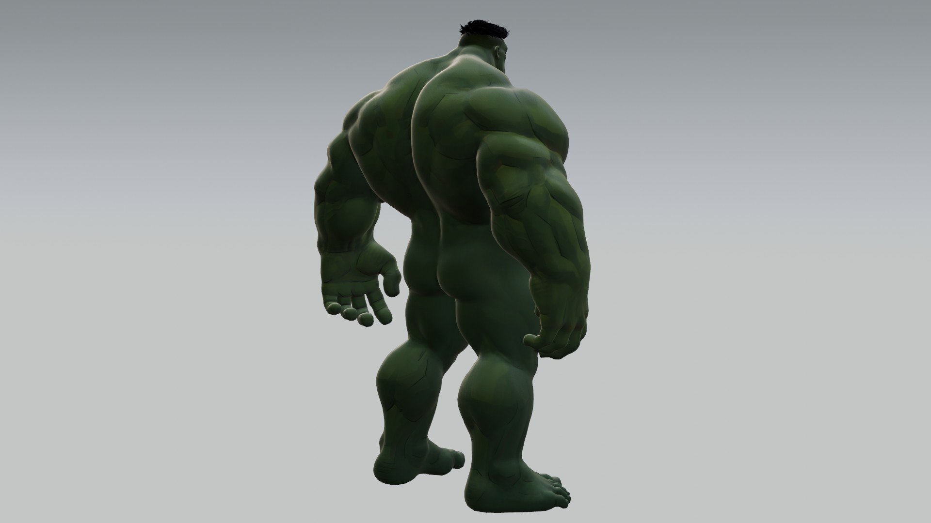 3D The Incredible Hulk - TurboSquid 2346942