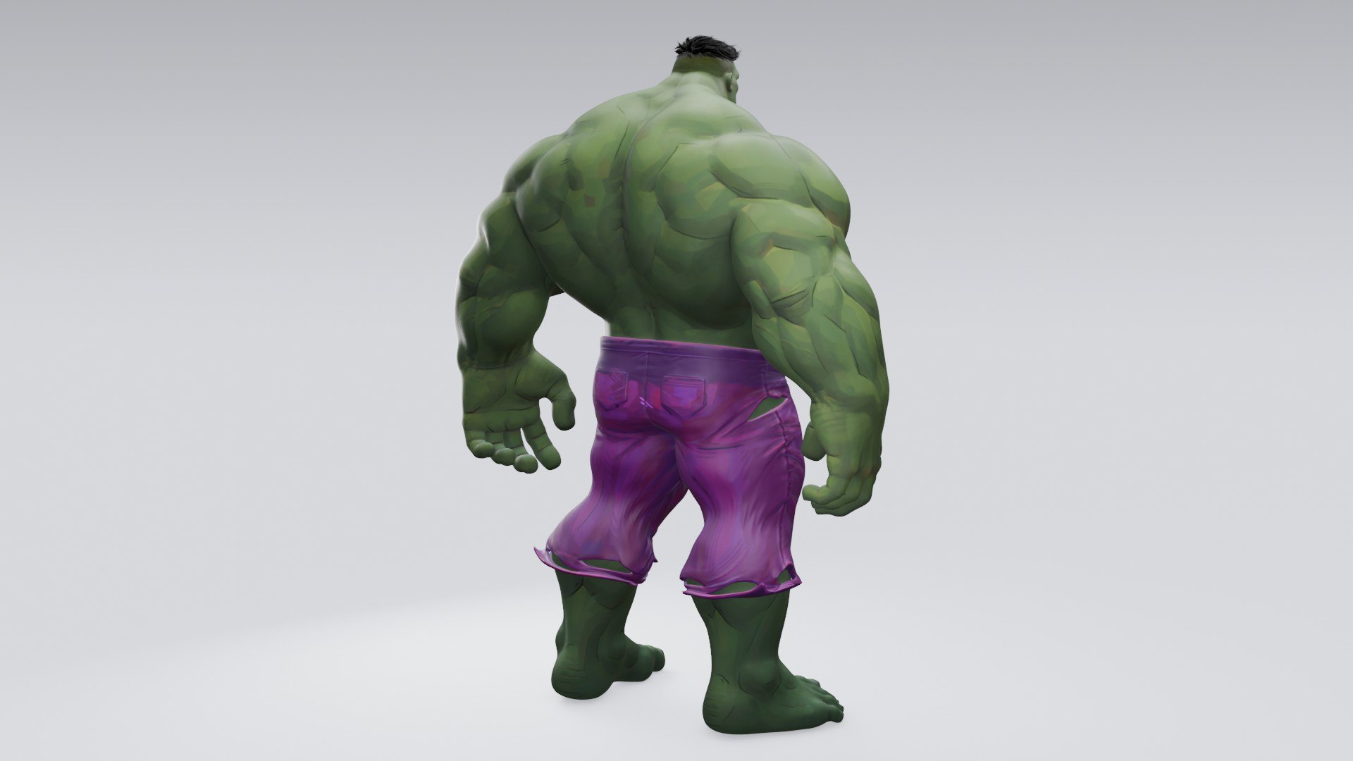 3D The Incredible Hulk - TurboSquid 2346942
