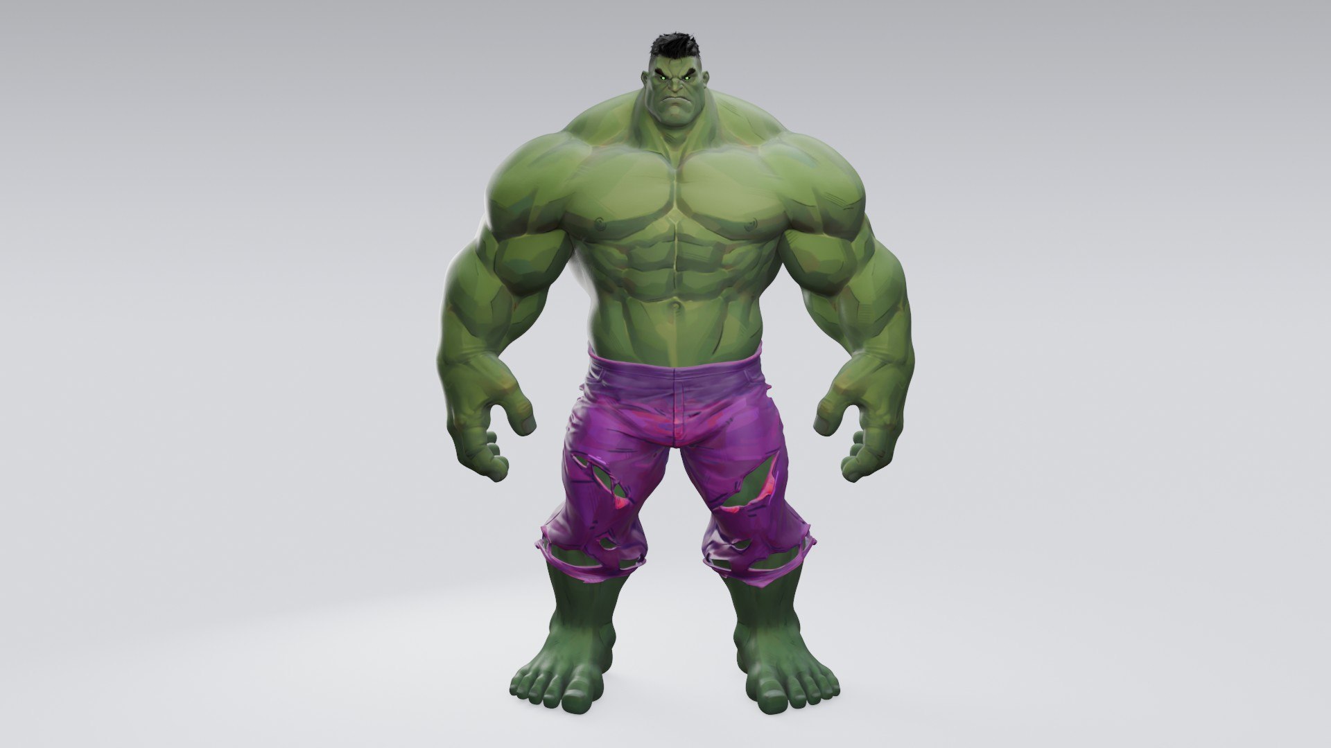 3D The Incredible Hulk - TurboSquid 2346942