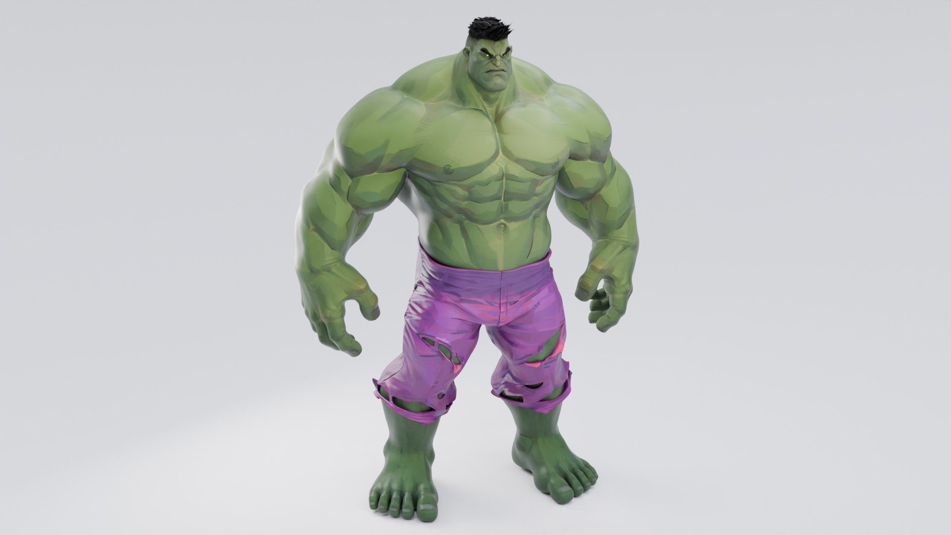 3D The Incredible Hulk - TurboSquid 2346942