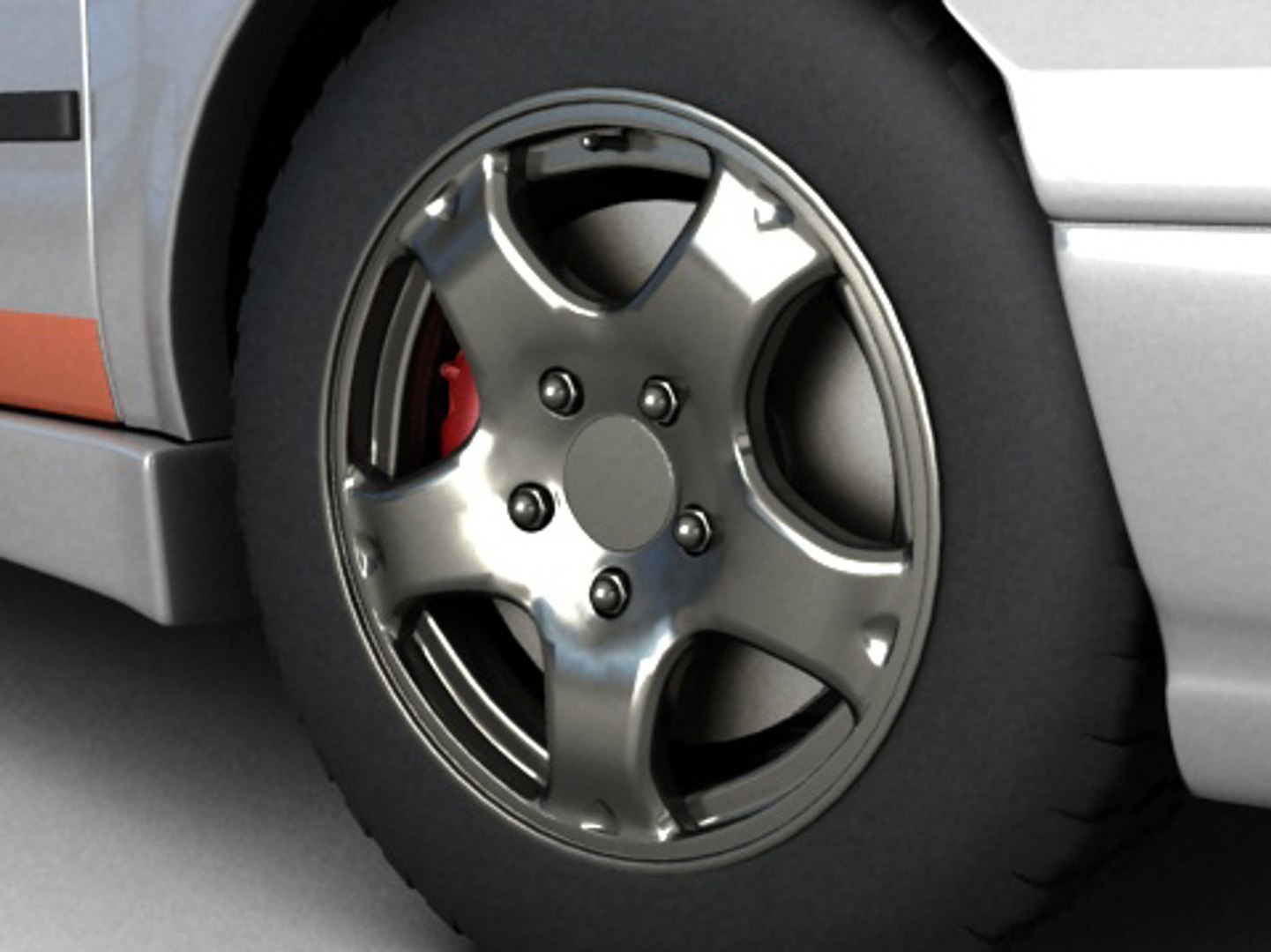 Subaru Wrx Police 3d Model