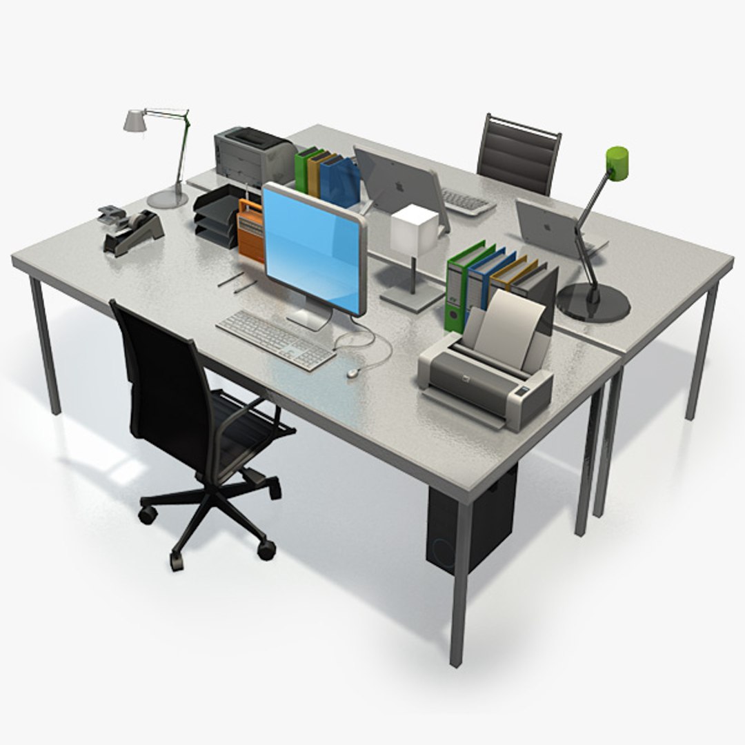 Desk Accessories 3d Dxf