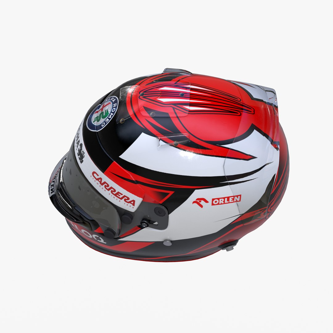Raikkonen 2020 Helmet 3D Model - TurboSquid 1618197