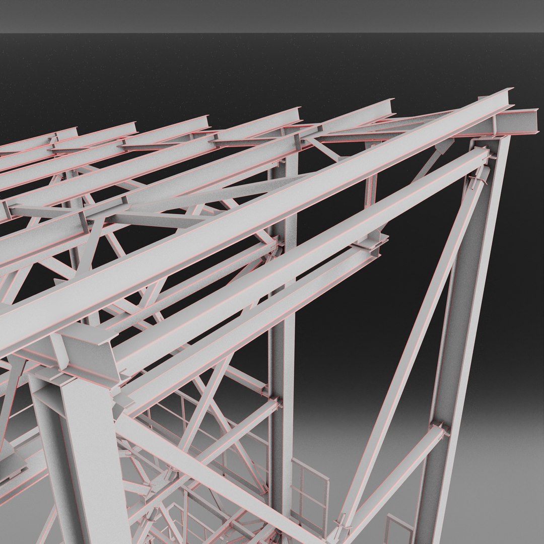 Metal Tower Model - TurboSquid 2245802