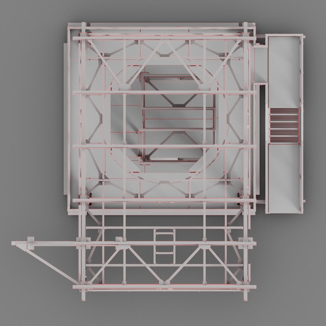 Metal Tower Model - TurboSquid 2245802
