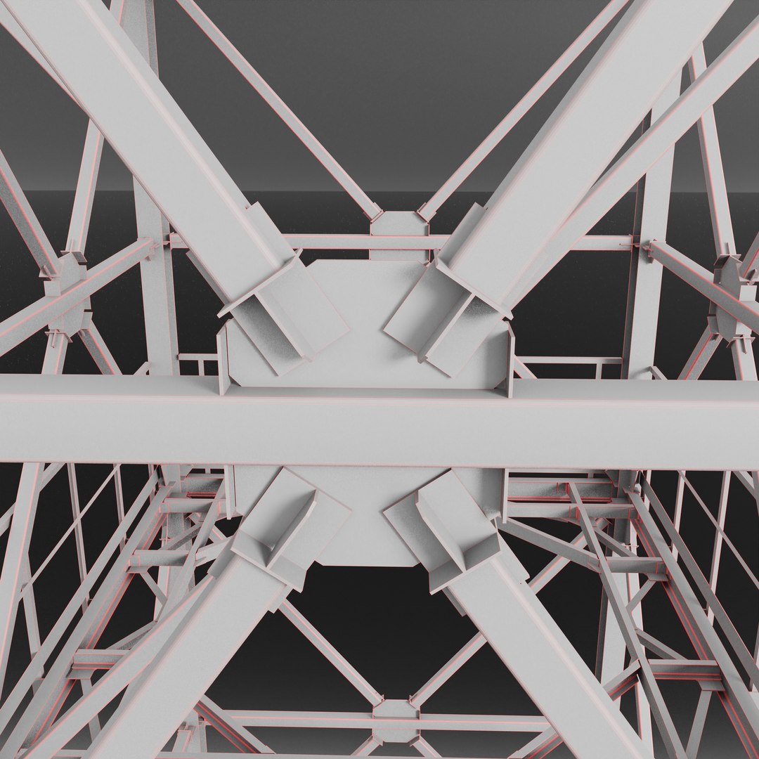 Metal Tower Model - TurboSquid 2245802