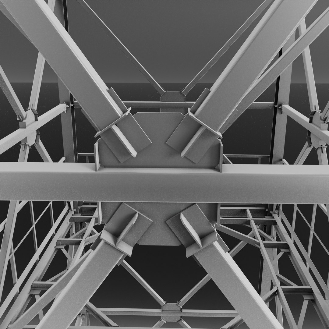 Metal Tower Model - TurboSquid 2245802