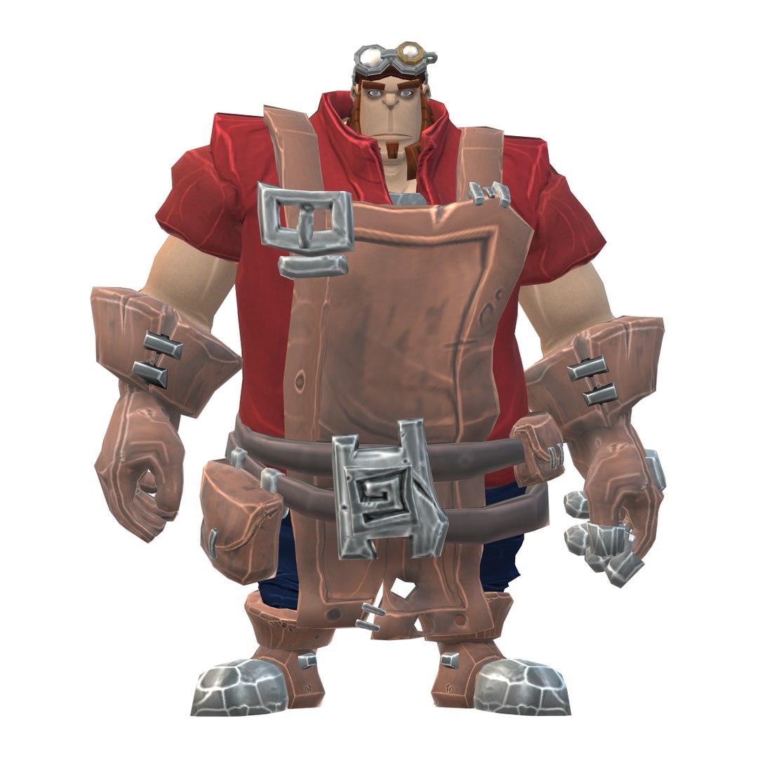 3D Brute Blacksmith - TurboSquid 2413858