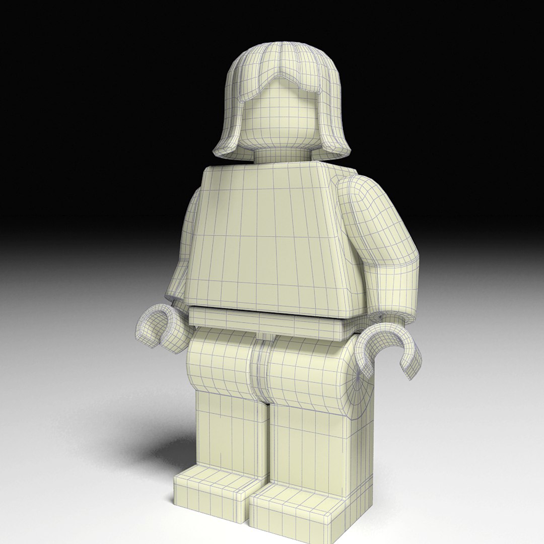 3dsmax Lego Character