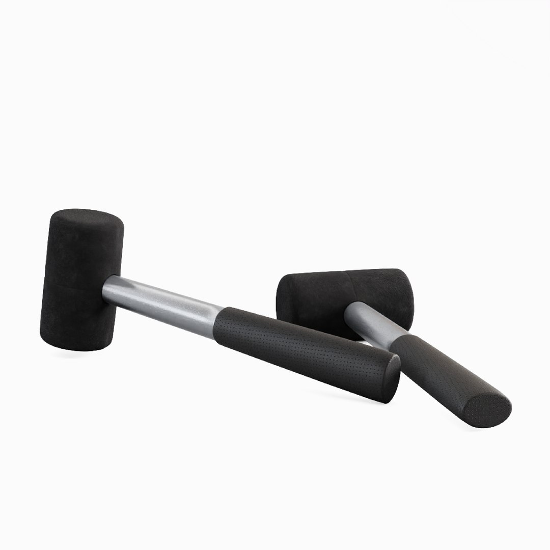 Rubber Mallet B 01 3D Model - TurboSquid 2311574