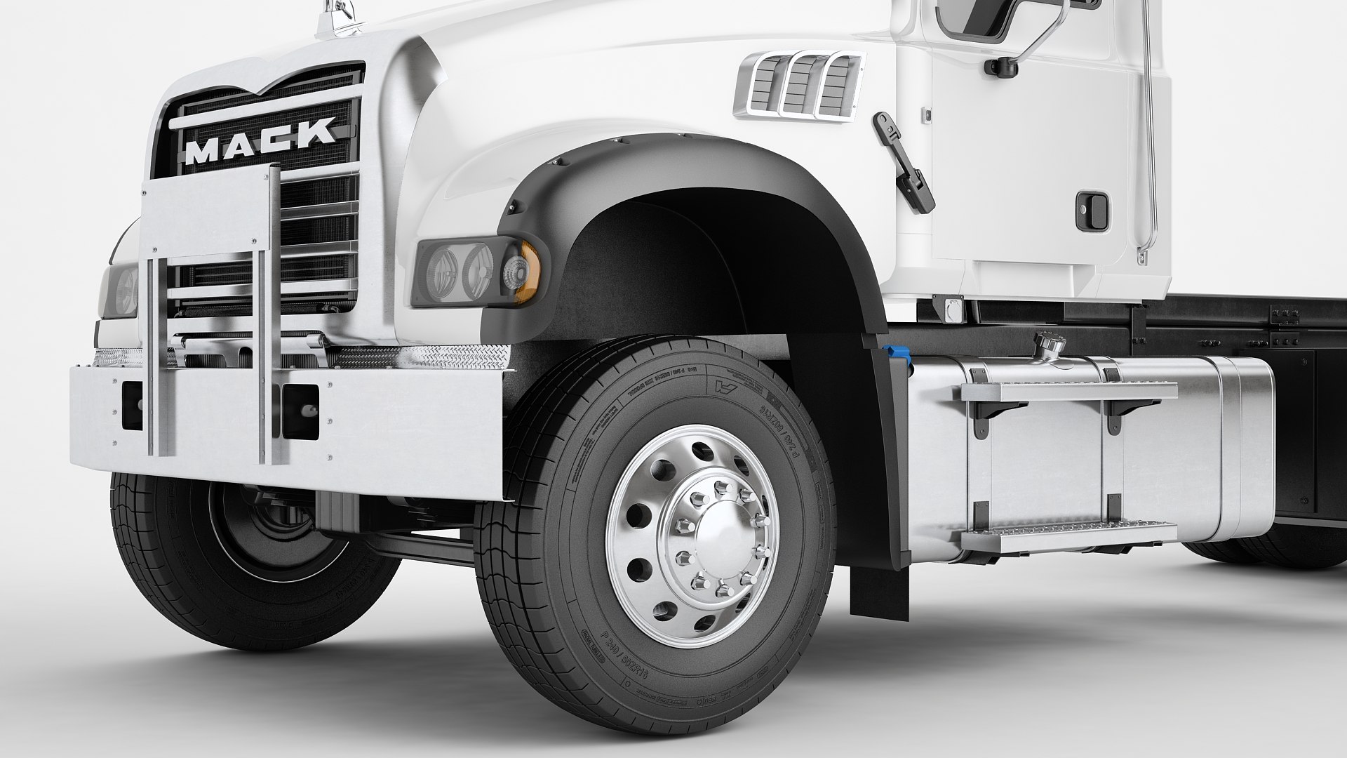 Mack 2021 Granite MHD Chassis 02 3D model - TurboSquid 1808061