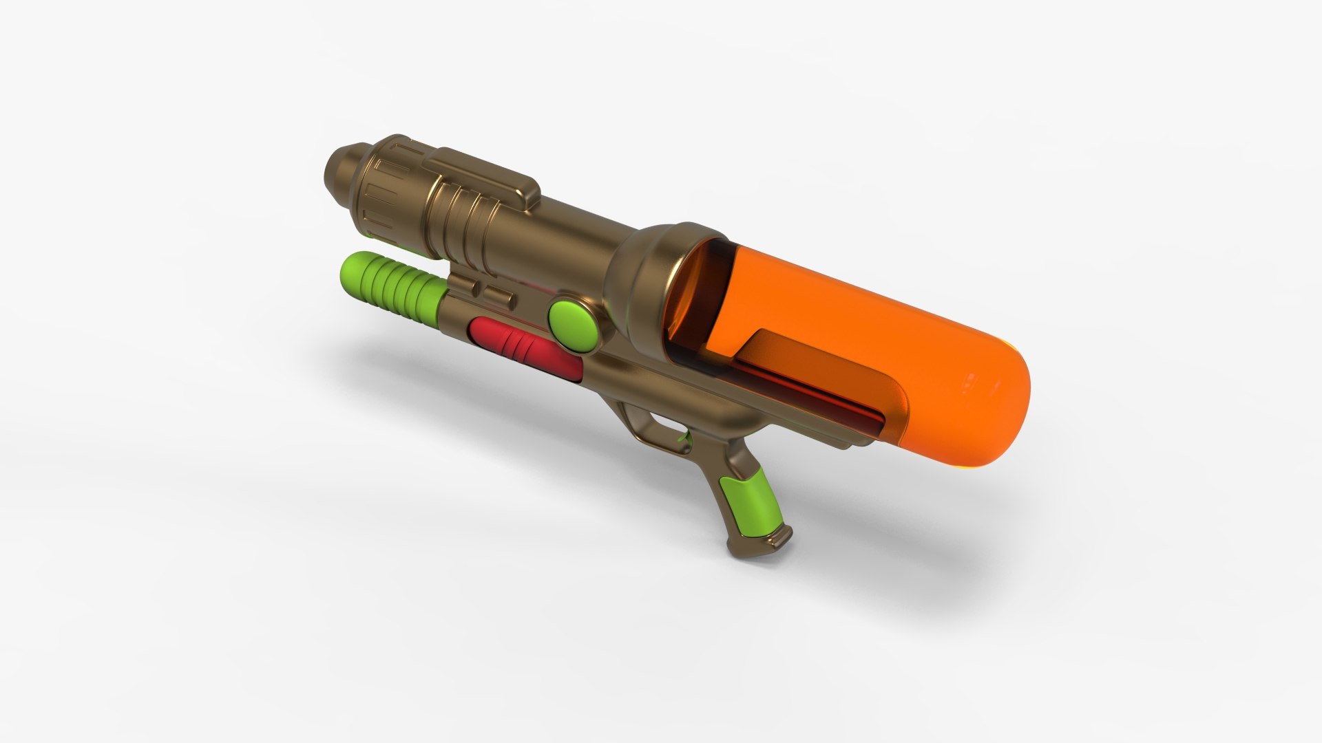 Water Gun Blaster2 Model - TurboSquid 1727553