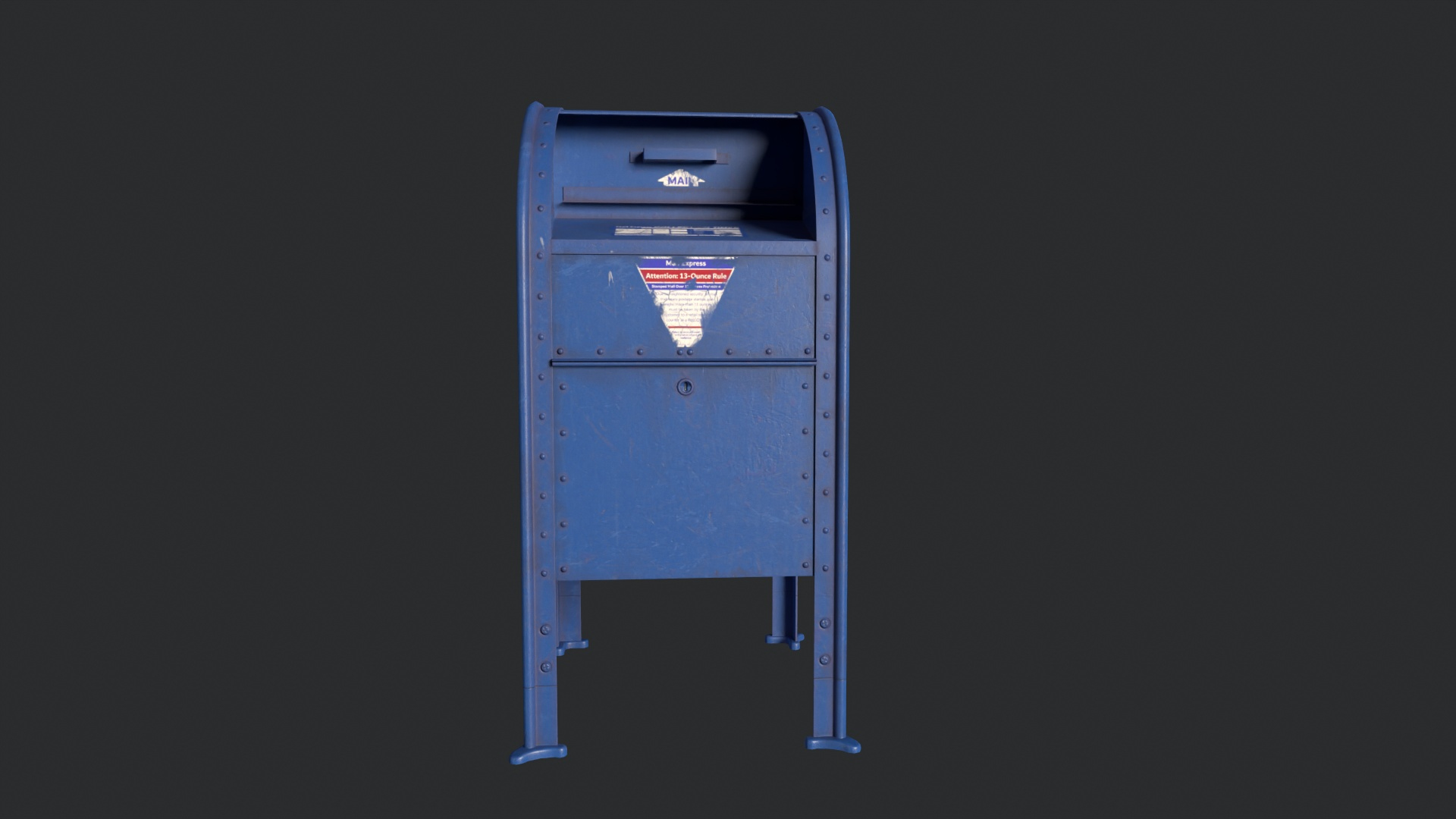 3D Mailbox 3D PBR Model - TurboSquid 2257918