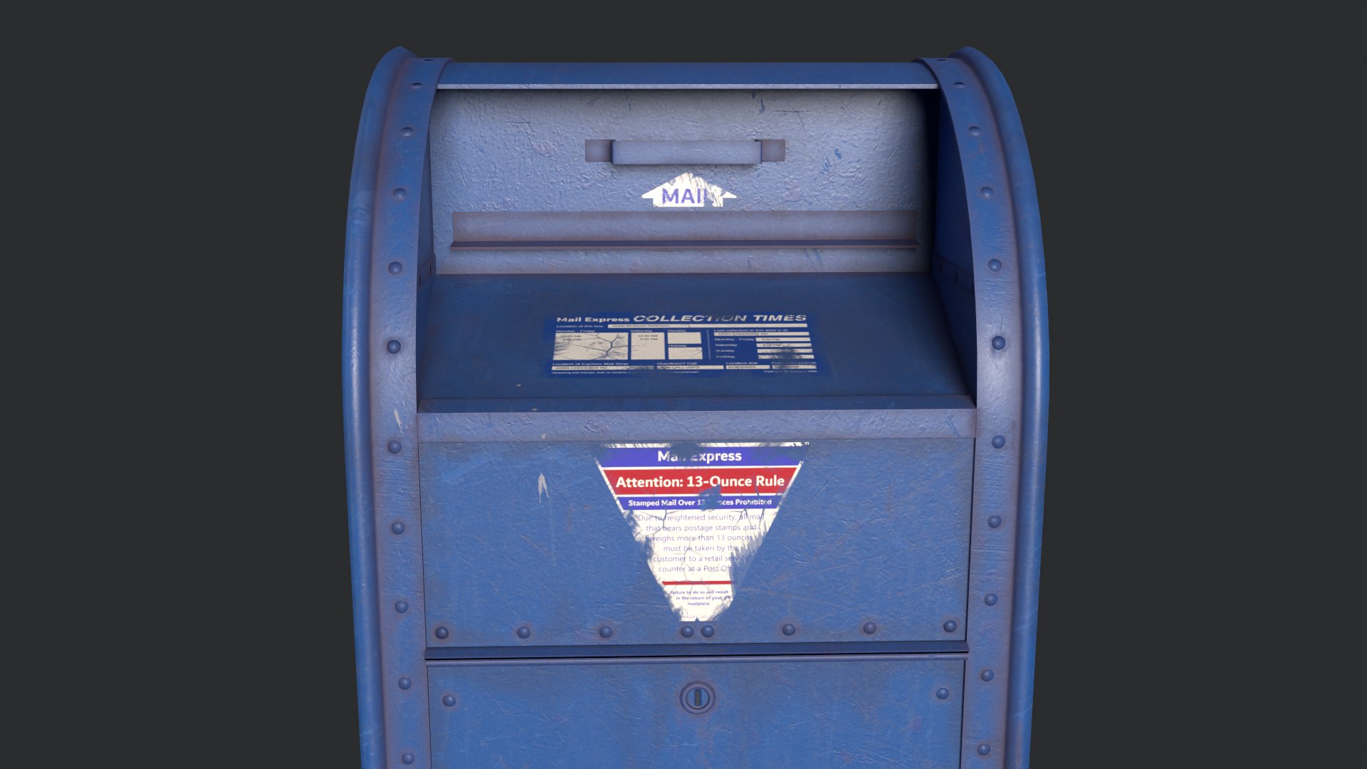 3D Mailbox 3D PBR Model - TurboSquid 2257918