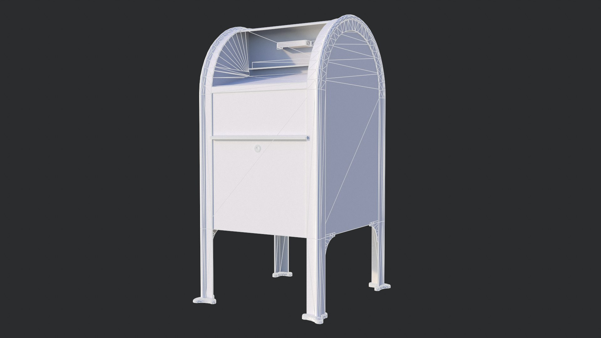 3D Mailbox 3D PBR Model - TurboSquid 2257918
