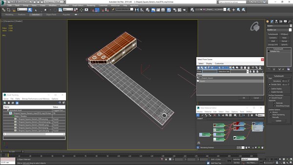 3D L-Shaped Square Generic 3D Model - TurboSquid 1904993