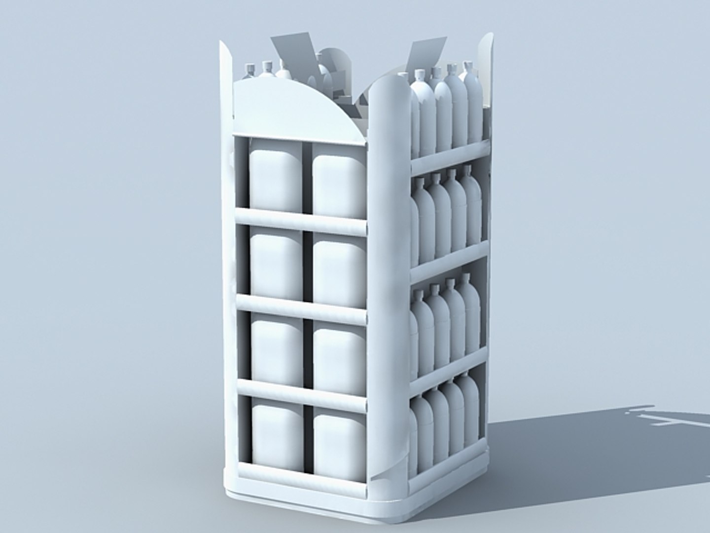 Retail Display 3d Model