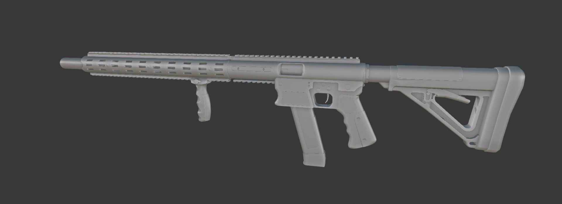 3D Survival Rifle Customization Aero Model - TurboSquid 1463648