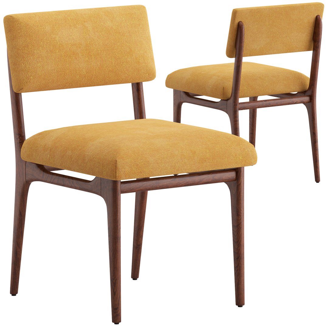 CB2 Selby Chair 3D - TurboSquid 2163770