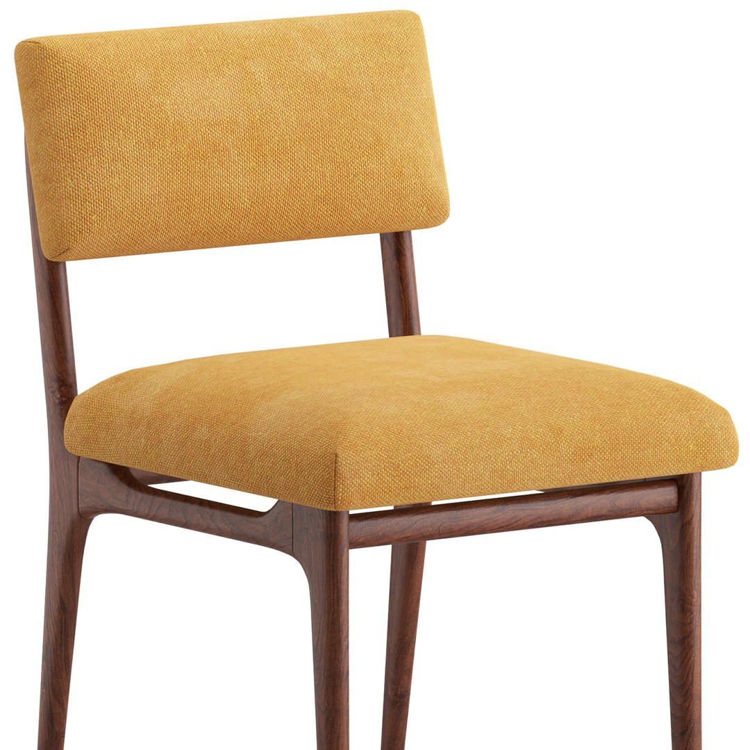 CB2 Selby Chair 3D - TurboSquid 2163770