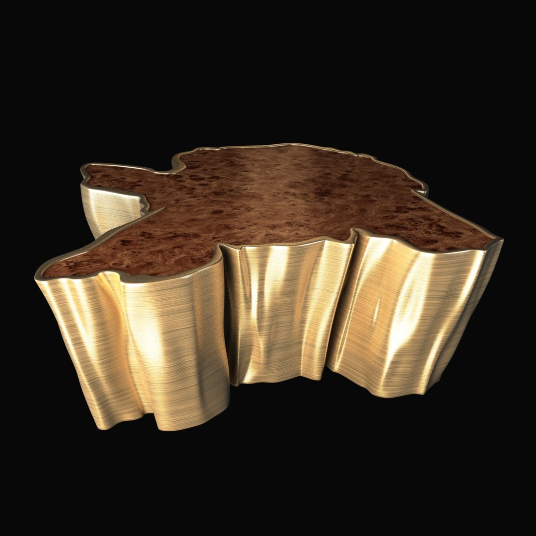 Brabbu Sequoia Center Table 3ds