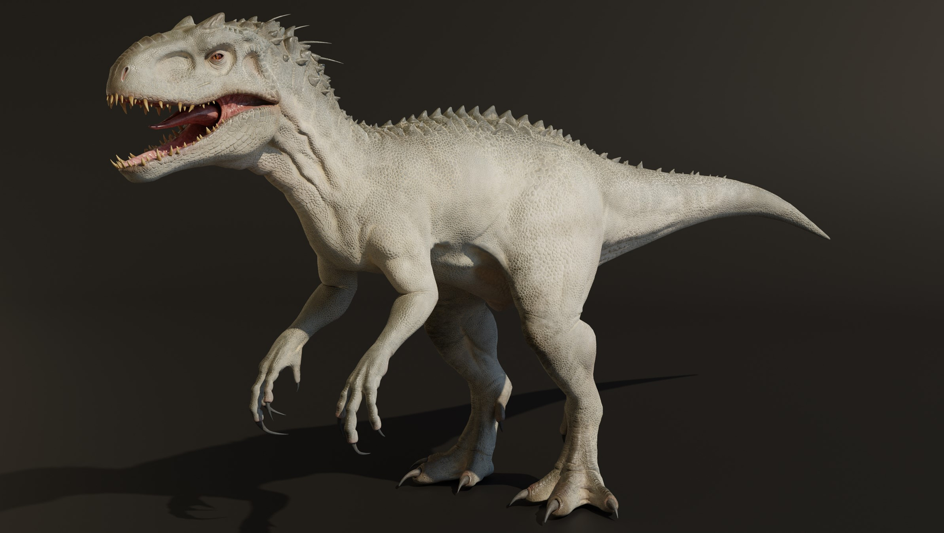 modelo 3d Jurassic World Park Indominus Rex Licuadora Low Poly ...