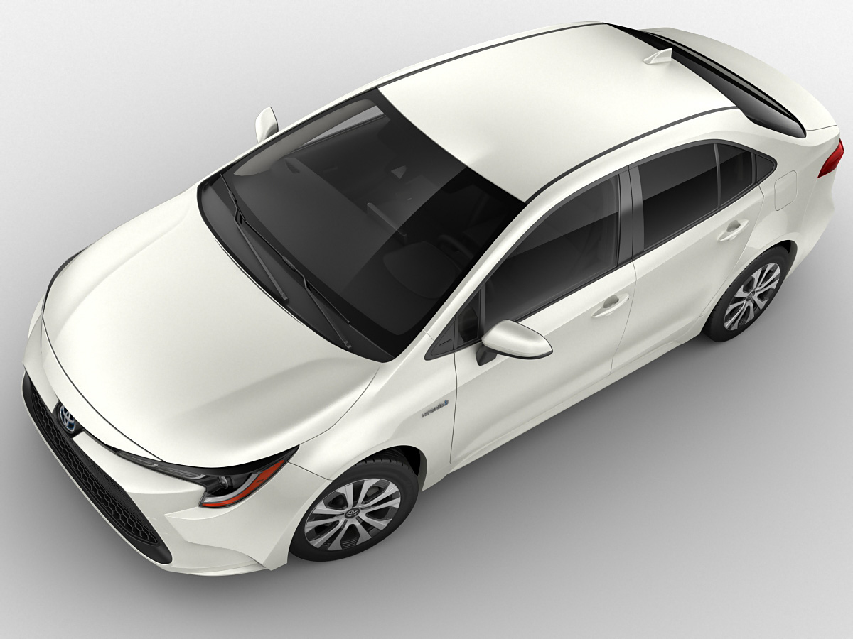 Toyota corolla sedan 3D - TurboSquid 1389906