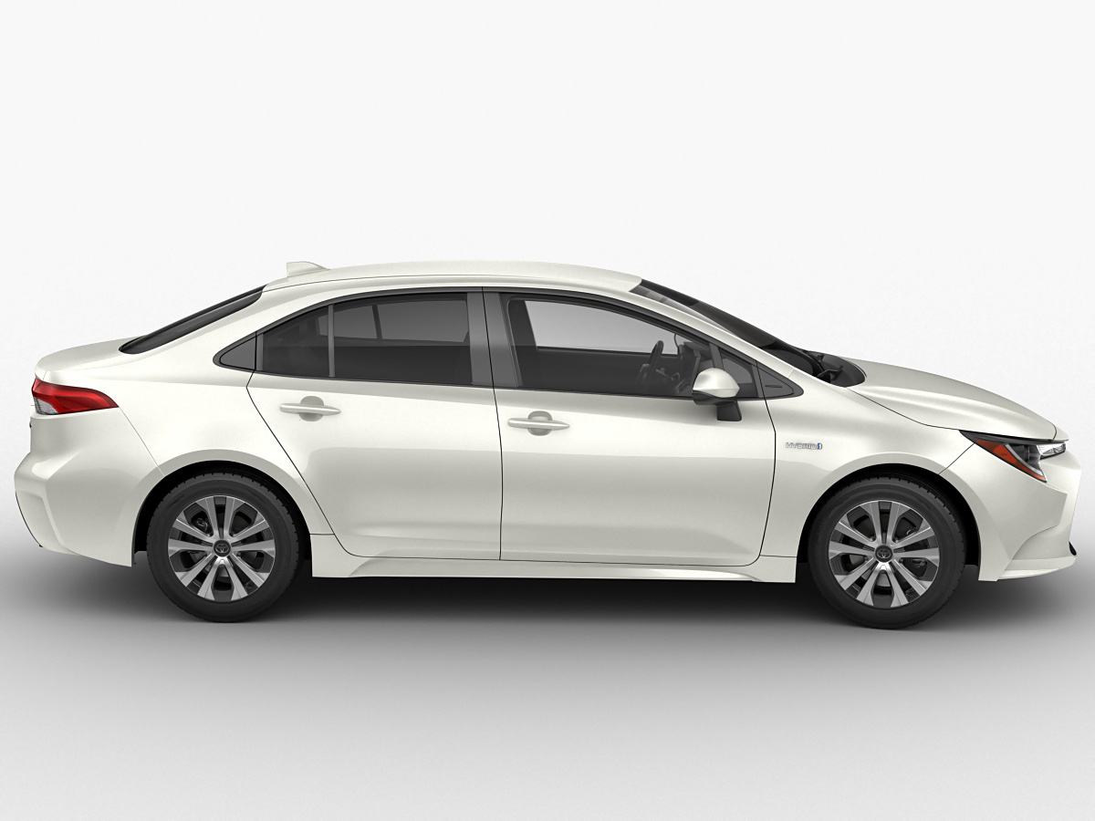 Toyota corolla sedan 3D - TurboSquid 1389906