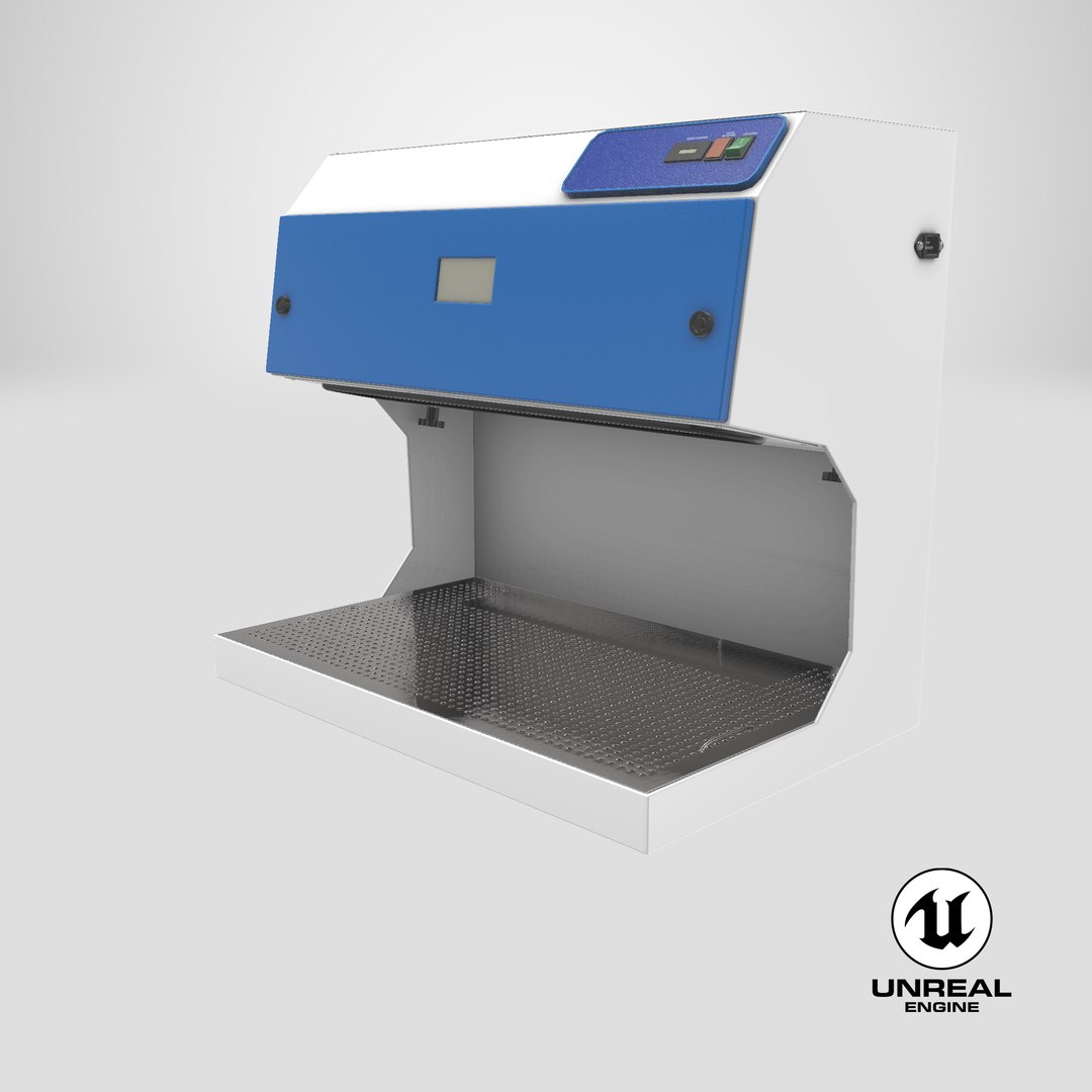 Ductless Fume Hood Workstation 3D Model - TurboSquid 1866722