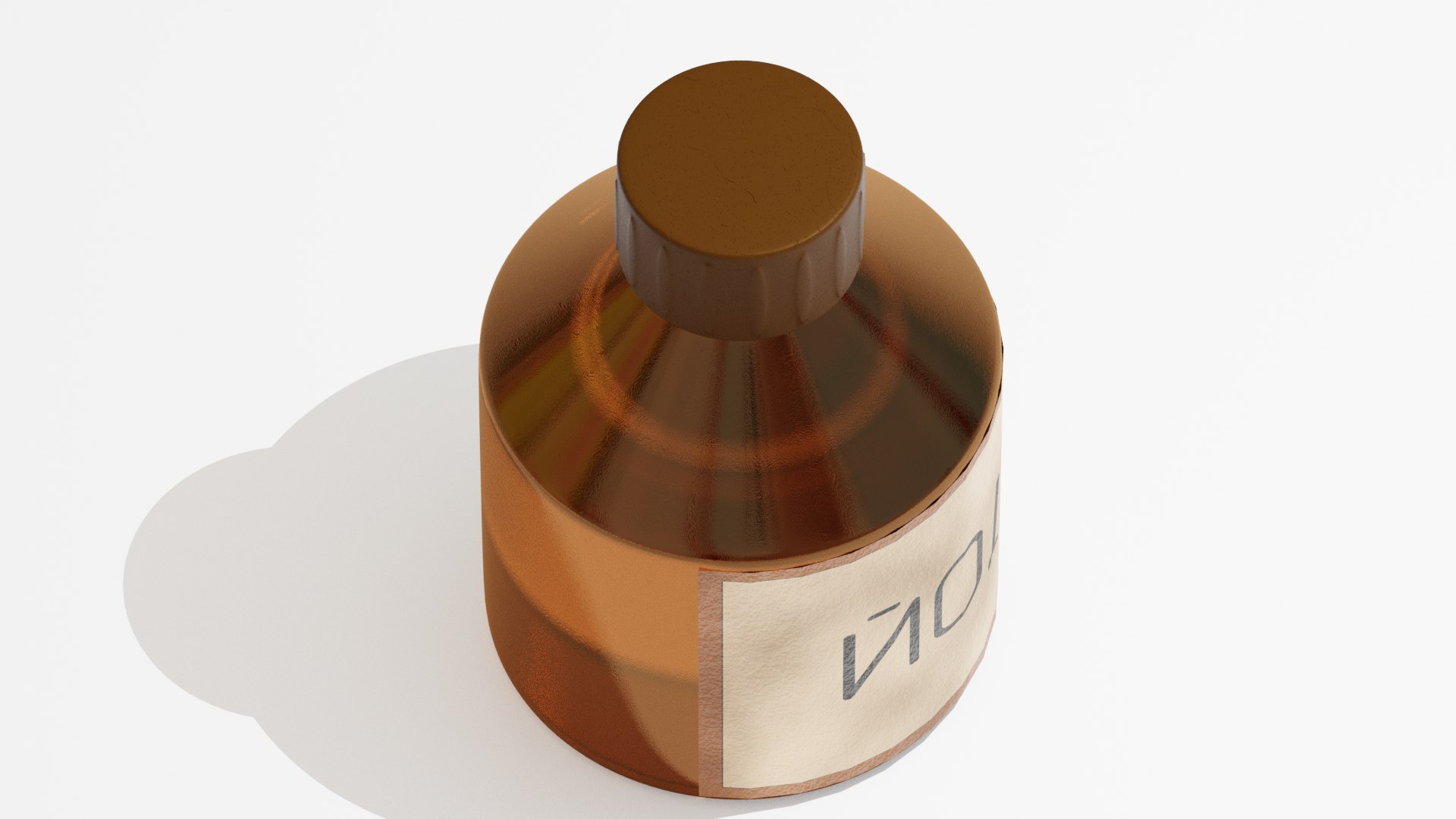 3D bottle of iodine model - TurboSquid 1875513