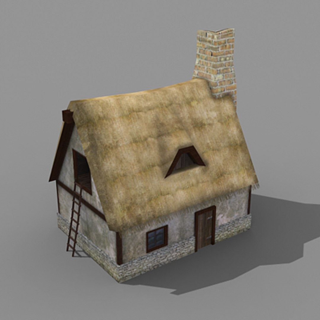 building rpg house 3d model