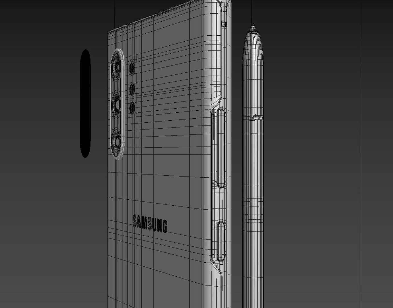 Samsung Galaxy Note 10 3D Model - TurboSquid 1439267