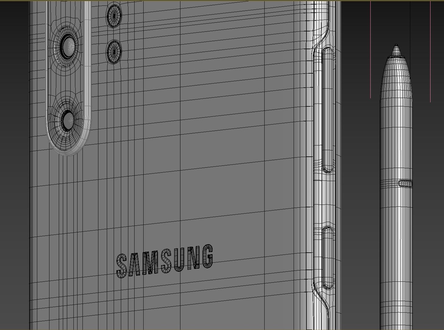 Samsung Galaxy Note 10 3D Model - TurboSquid 1439267