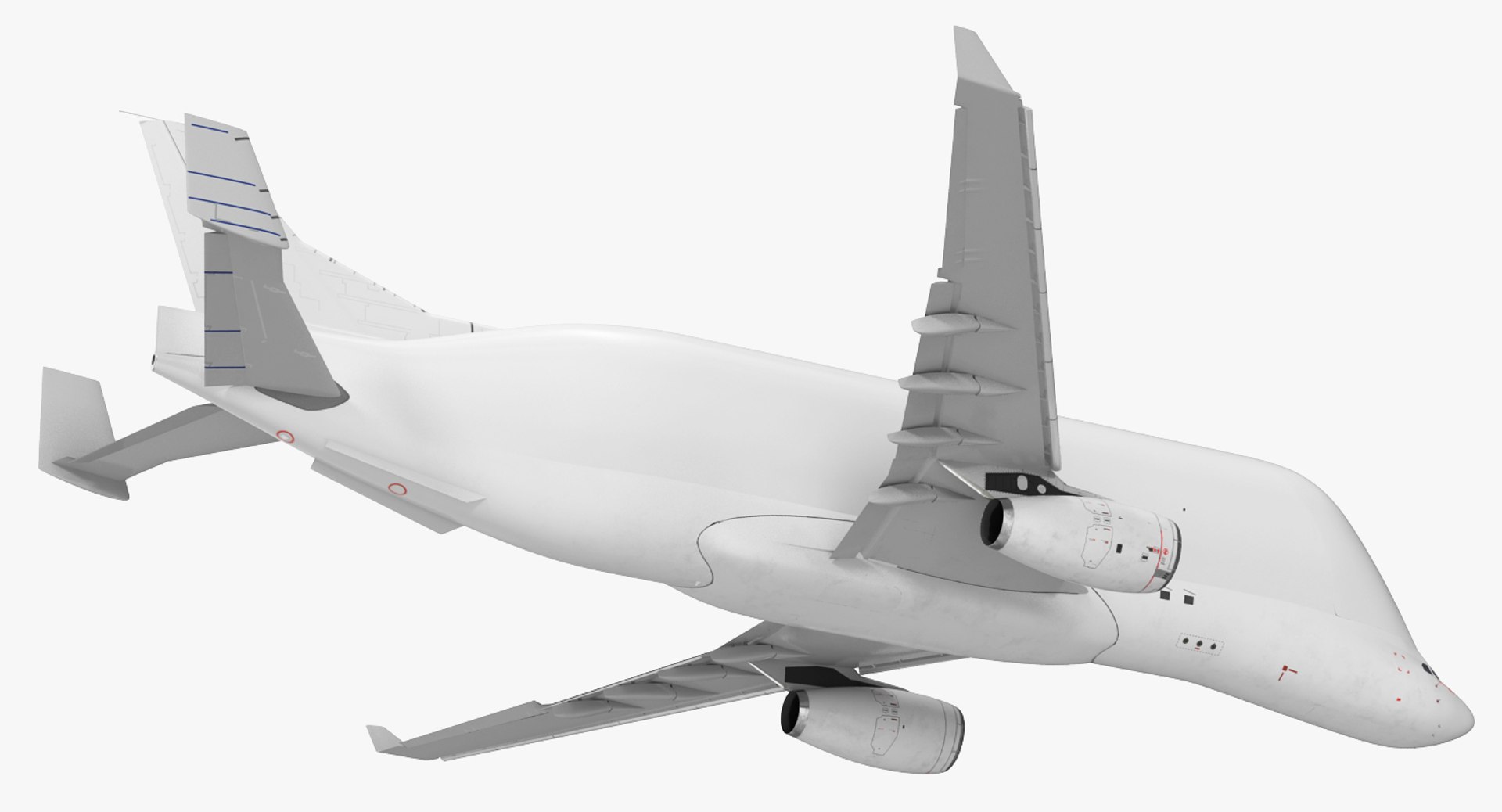Large cargo aircraft air 3D model - TurboSquid 1398415