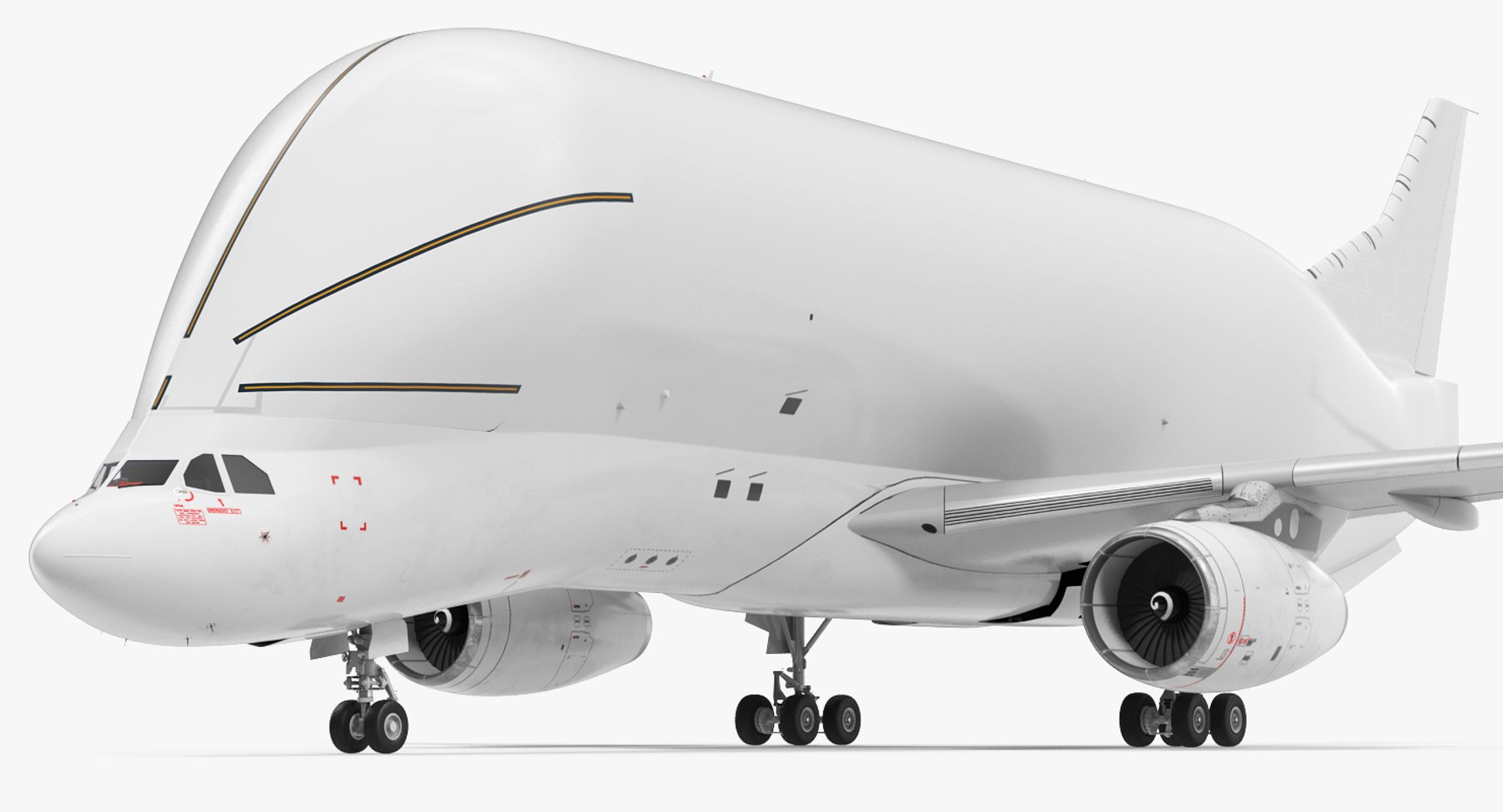 Large Cargo Aircraft Air 3D Model - TurboSquid 1398415