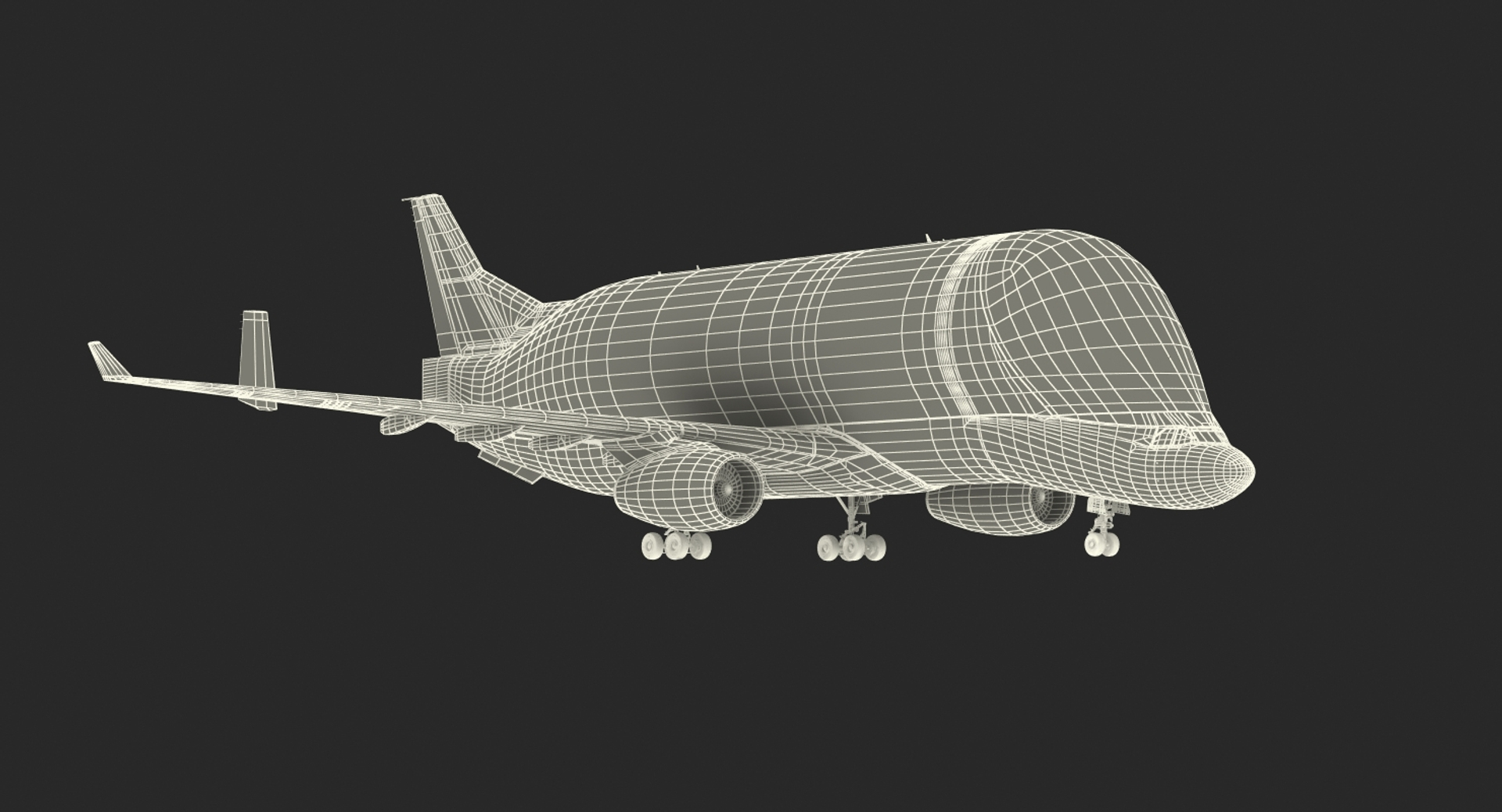 Large Cargo Aircraft Air 3D Model - TurboSquid 1398415