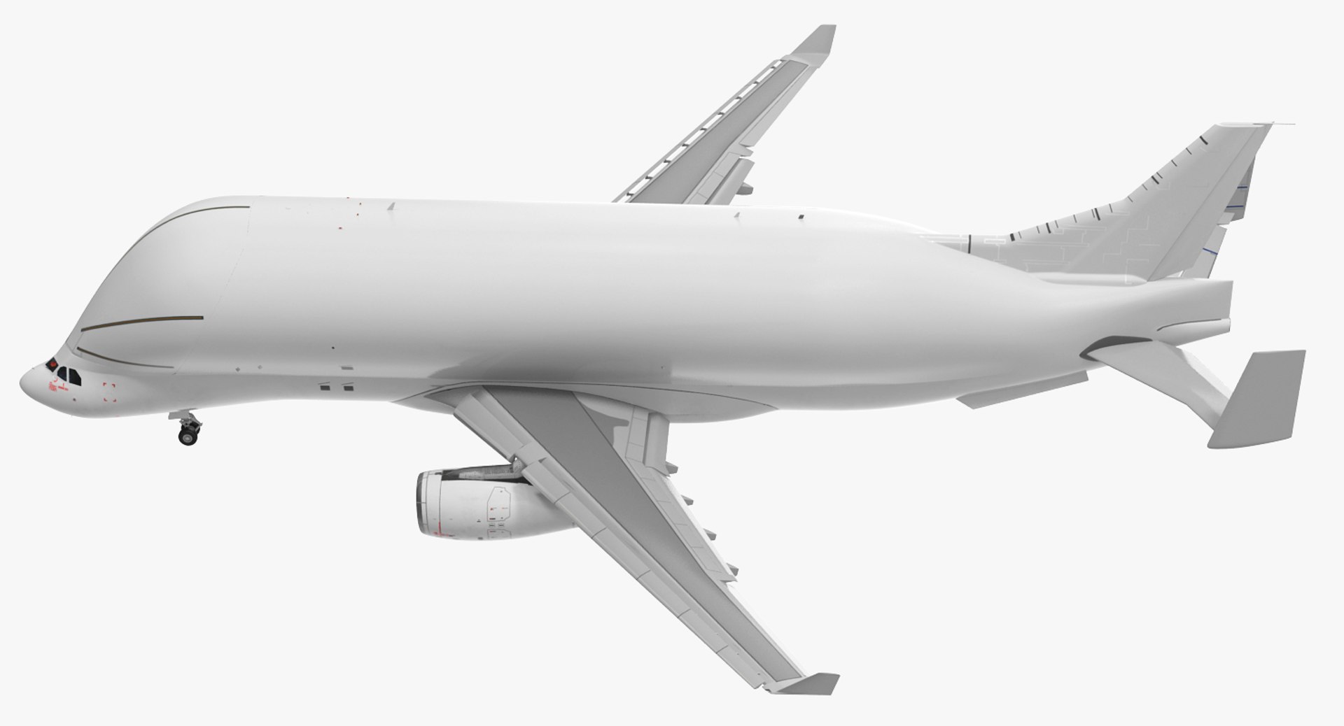 Large Cargo Aircraft Air 3D Model - TurboSquid 1398415