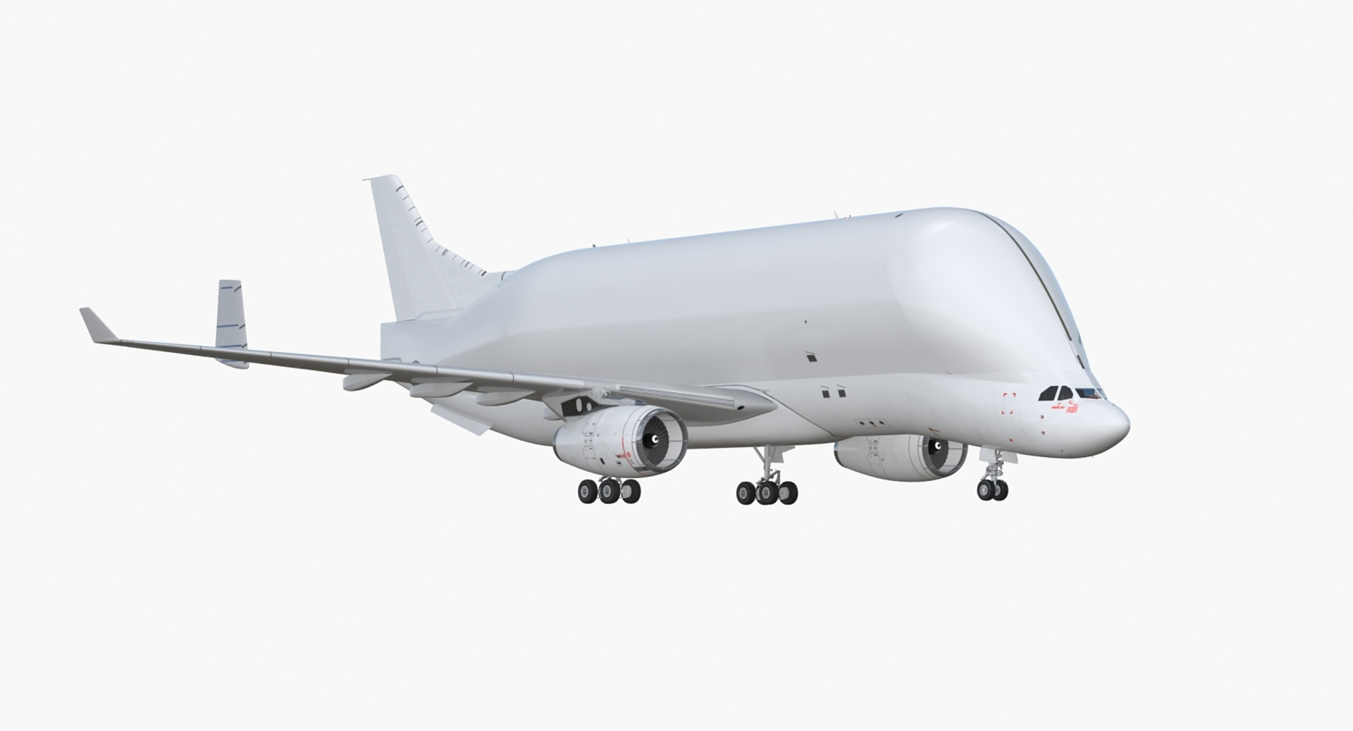 Large Cargo Aircraft Air 3D Model - TurboSquid 1398415