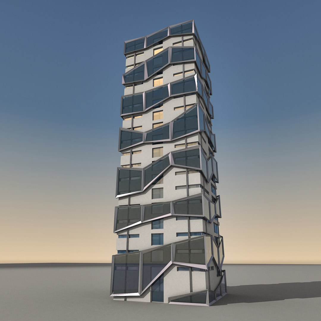 3d Model Modern Building